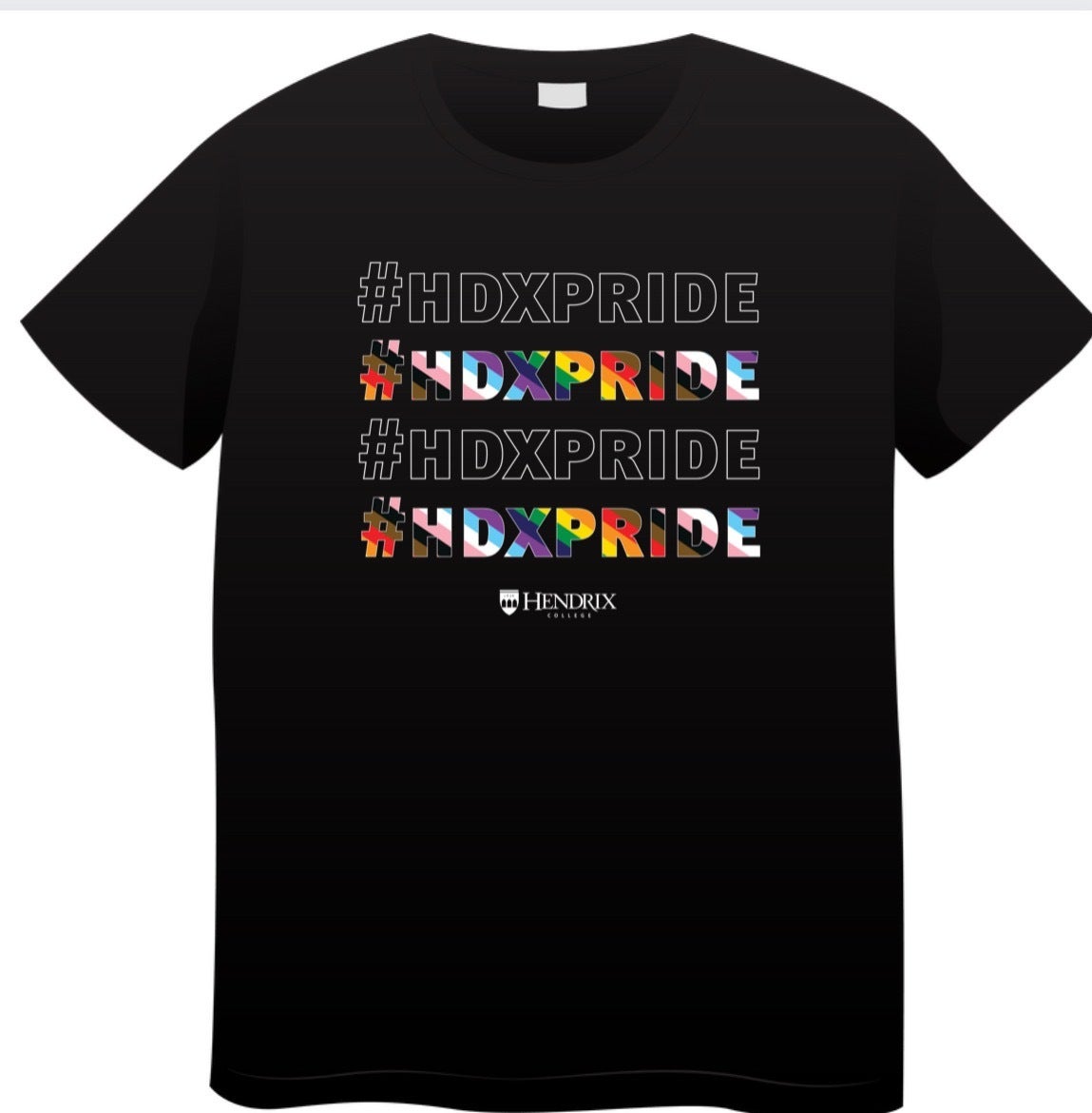 District Brand HDX Pride Tee | Hendrix College Spirit Store