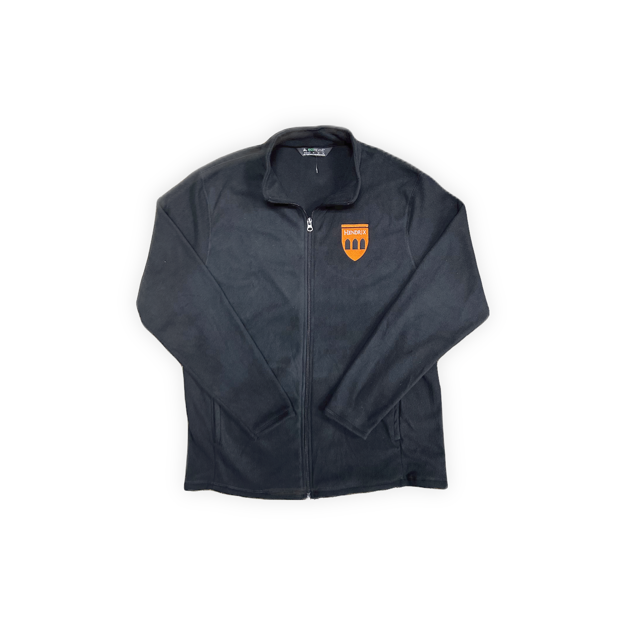 Black Fleece Full-zip Jacket | Hendrix College Spirit Store
